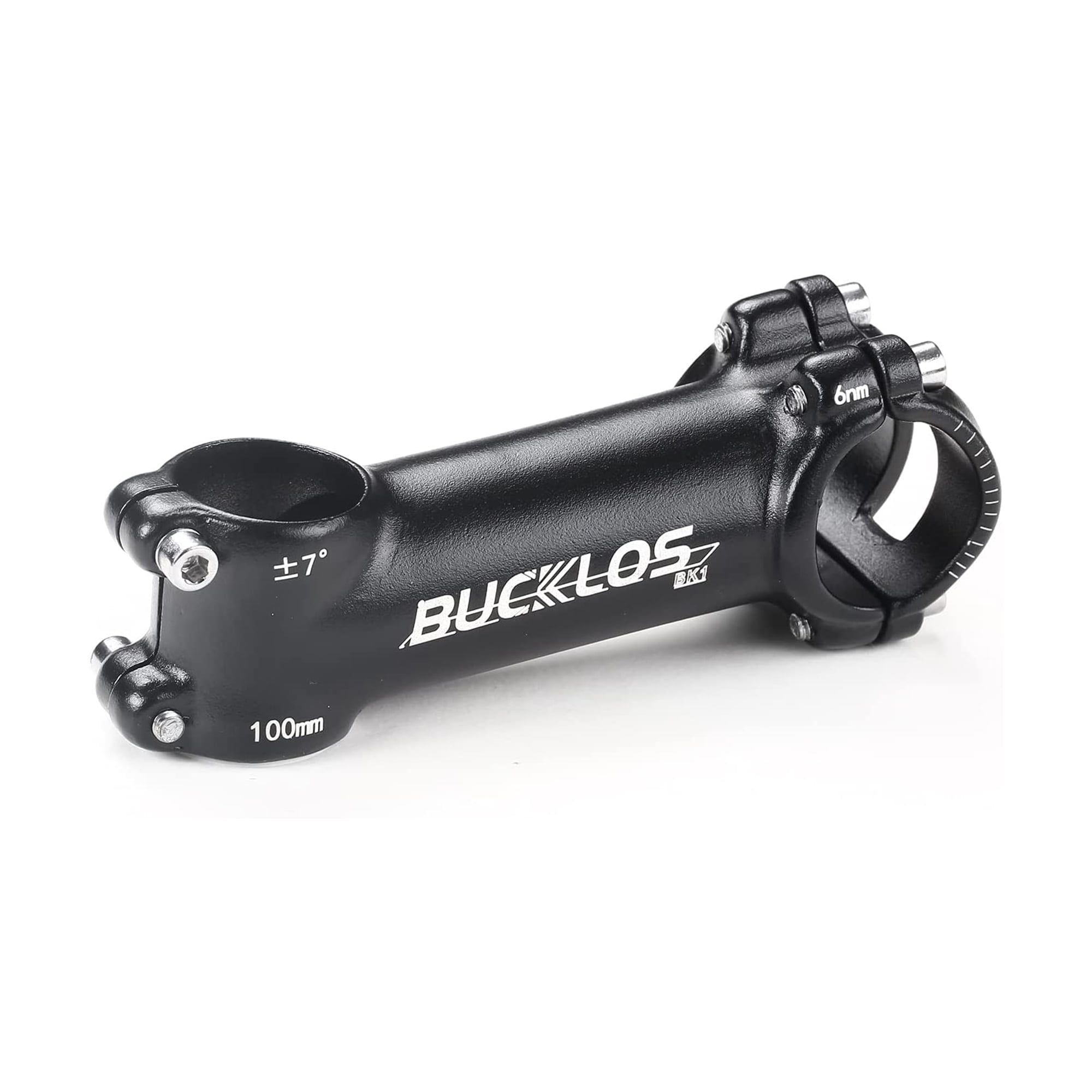 BUCKLOS 7 Degree MTB Stem 31.8mm Mountain Bike Stems Batang Basikal 60 ...
