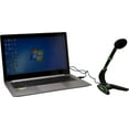iLive Plug-n-Play Gaming Style Wired Microphone, Adjustable and Omni ...