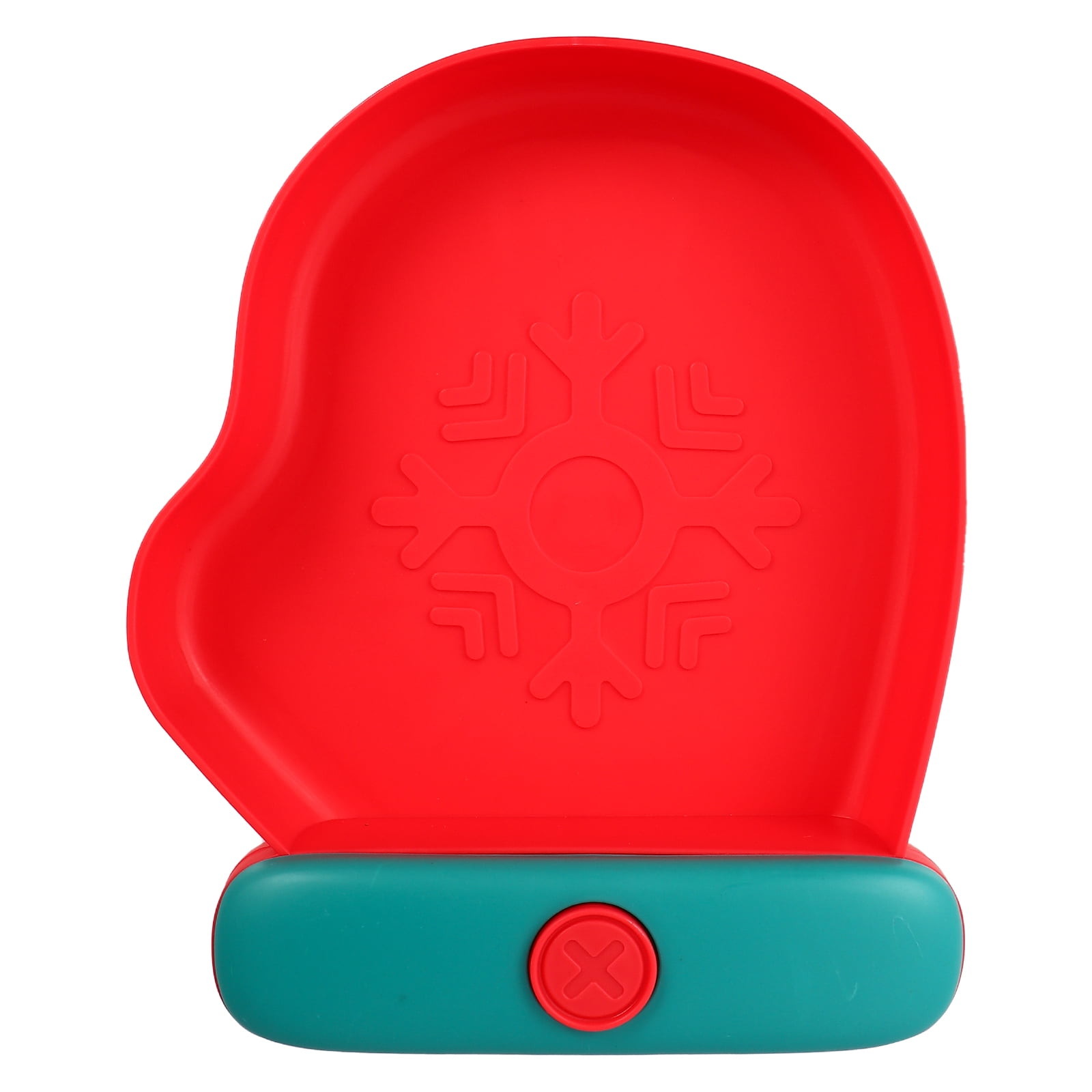 OUNONA 1Pc Christmas Mitten Shape Fruits Trays Dish Creative Snacks ...