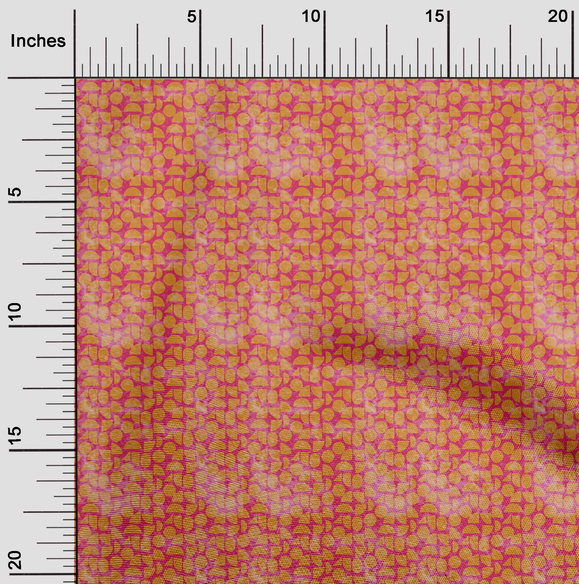 oneOone Silk Tabby Dark Peach Fabric Batik Diy Clothing Quilting Fabric ...