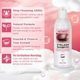 Aliver Eyelash Extension Foam Shampoo 50ml with Brushes,No-Irritation ...