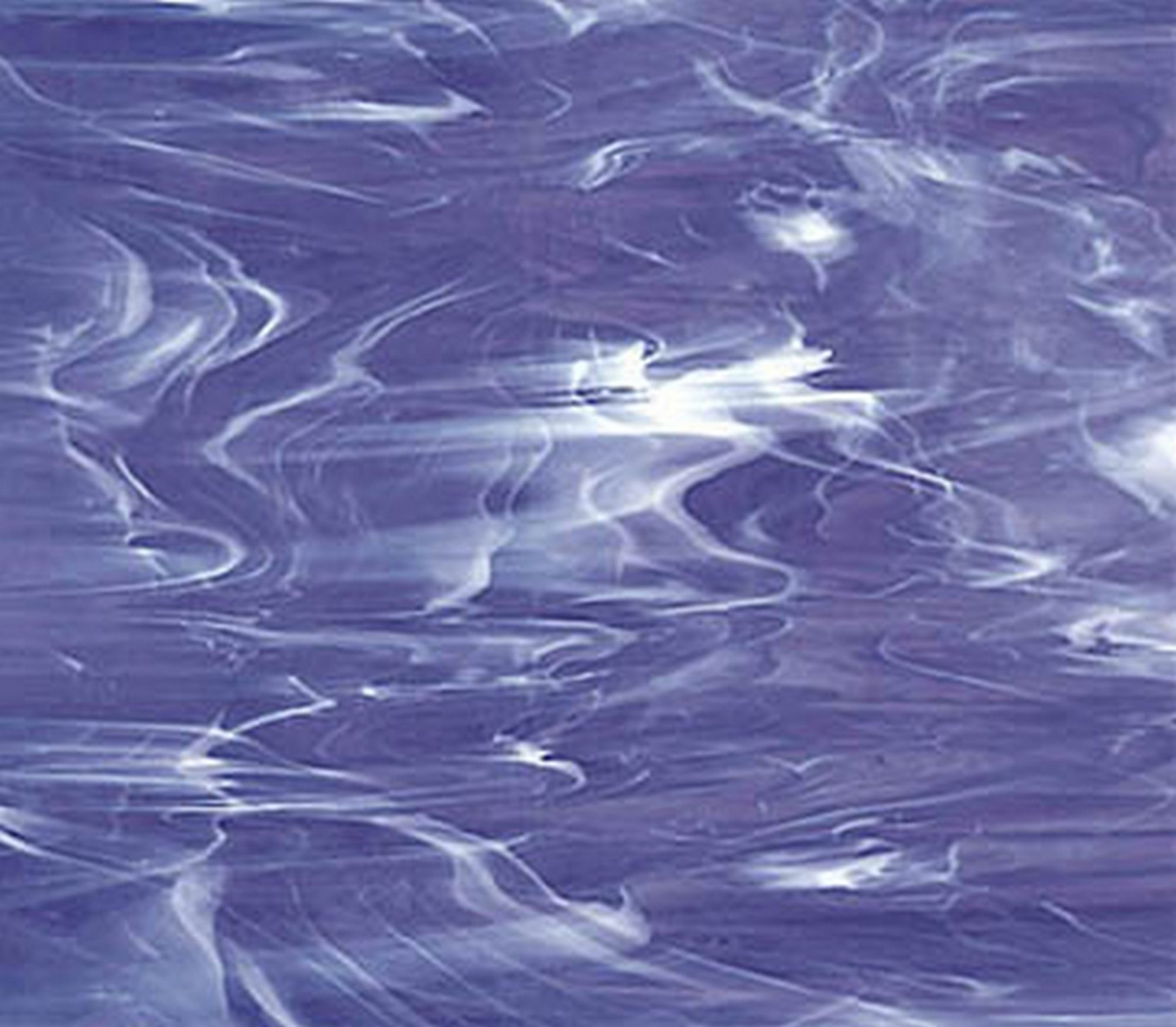 OCEANSIDE STAINED/FUSING GLASS SHEETS - LIGHT GRAPE/WHI (Small 8" x 12 ...