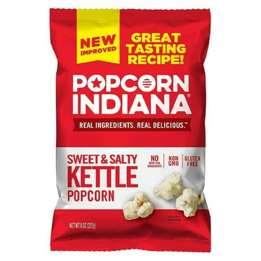 PopCorners Sweet & Salty Kettle Corn, Popped Corn Snacks 18 oz ...