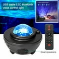 Galaxy LED Night Light Projector Ocean Wave Projector with Bluetooth ...