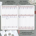 Clever Fox Finance Tracker - Accounting Ledger for Small Business, A5 ...
