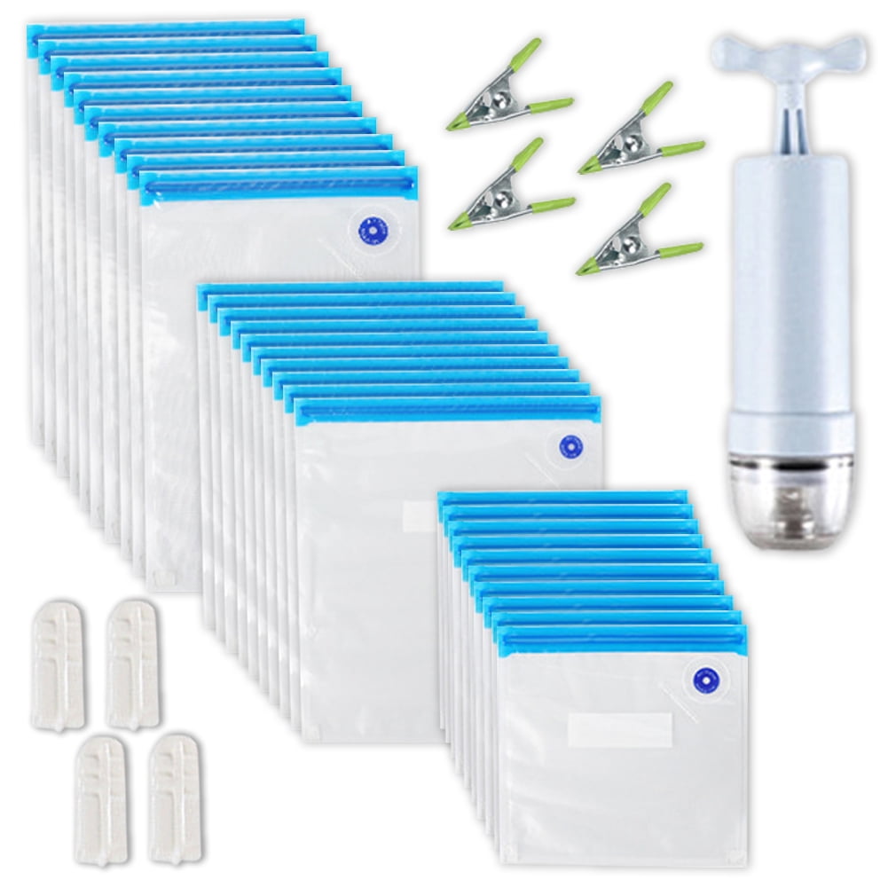 Click here for Lvcheng 35 Pieces Vacuum Food Storage Bags Reusabl... prices