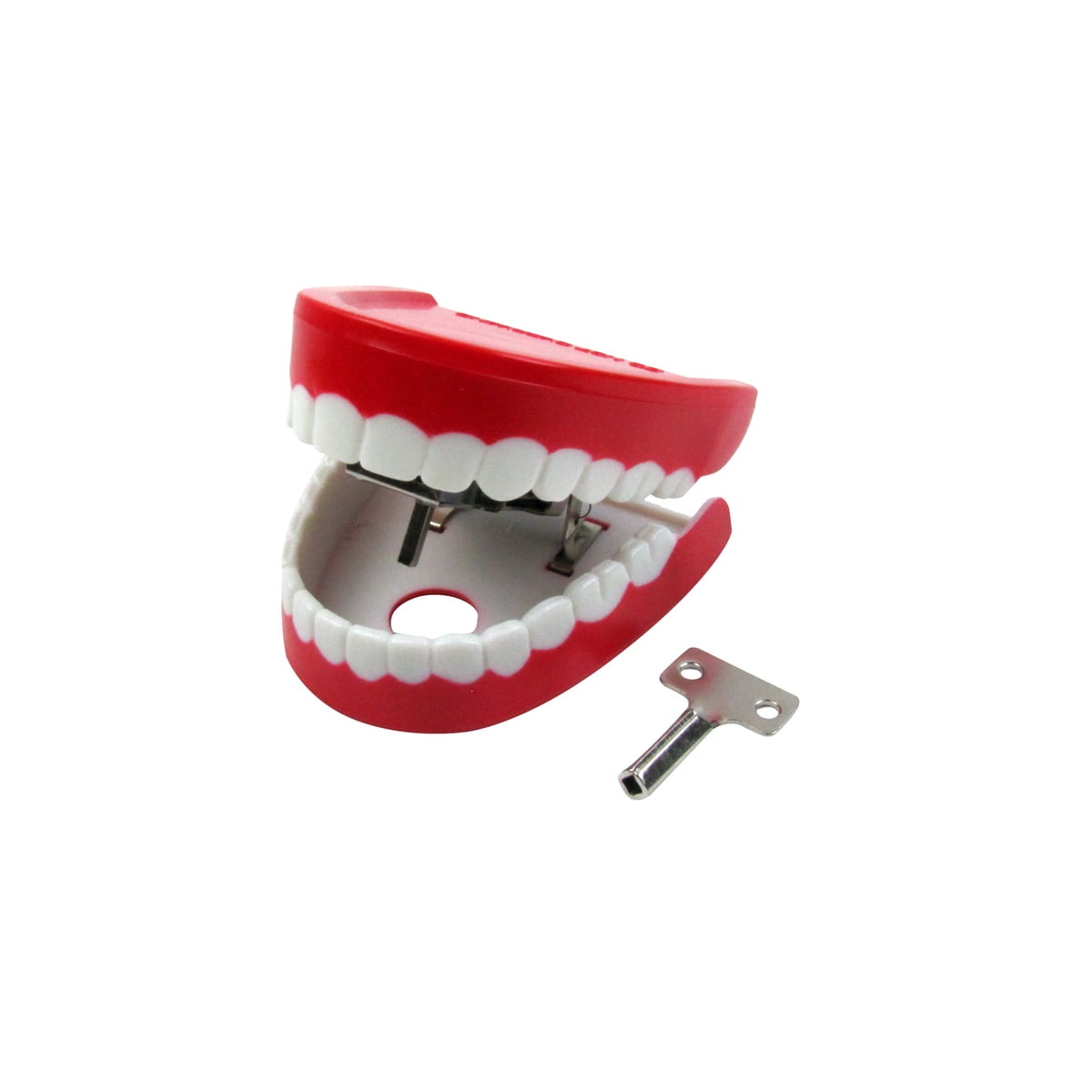 Novelty Wind Up Red Talking Teeth Practical Joke Office Prank Desk Toy ...