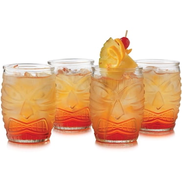 Libbey Modern Bar Tiki Cooler 4 Piece Set in Clear - Walmart.com