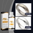 Instant Jewelry Cleaning Solution, 100ML Deep Cleaner For Gold Silver ...