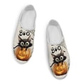 Chririnla Halloween Black Cat Mesh Slip On Mules - Breathable ...