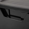 Iris Letter Size Stacking File Storage Drawer Black