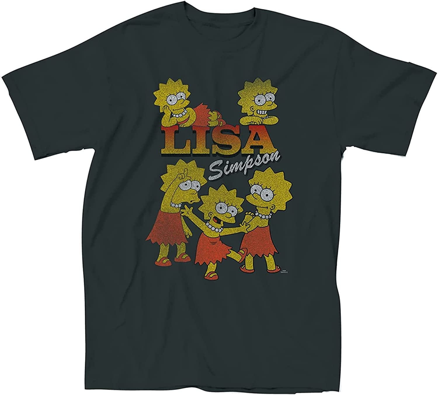 The Simpsons Ladies Dye Shirt - Lisa, Bart and Homer Simpson Tee Tie ...
