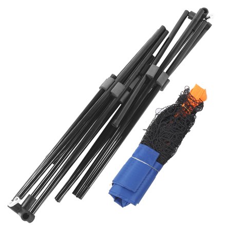 Badminton Net Rack, Foldable Stand Adjustable Height Tennis Net For ...