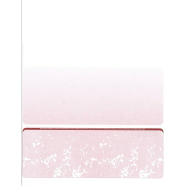 "Standard Security Check, 11 Features, 8.5 X 11, Green Marble Top, 500 ...