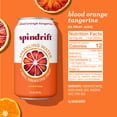 (3 pack) Spindrift Sparkling Water, Blood Orange Tangerine Flavored, Made with Real Squeezed ...