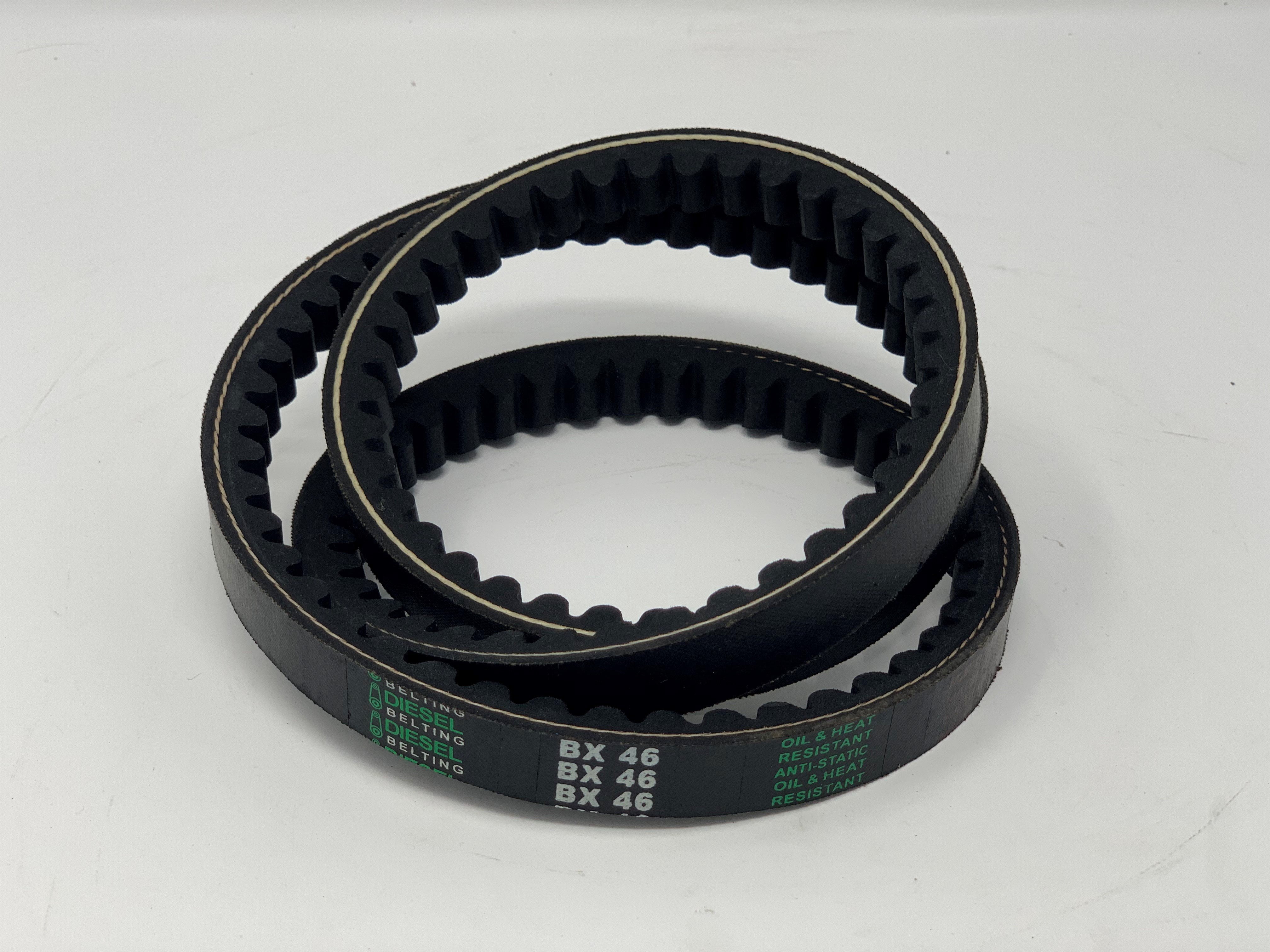 BX46 Classic Cogged V-Belt 21/32 x 49in Outside Circumference - Walmart.com