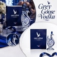 3D Sculpted Grey Goose Glass Whiskey Bottle, 350Ml Glass Vod.ka Whiskey ...