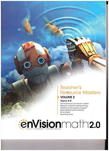 Pre-Owned enVision Math 2.0 Teacher's Resource masters Grade 6 - Volume ...