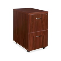 2 Drawers Vertical Wood Composite Lockable Filing Cabinet, Cherry, Letter-Size - Walmart.com