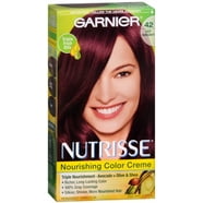 Garnier Nutrisse Hair Color Creme, Medium Golden Mahogany Brown [535 ...
