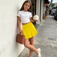 snilers Girls Mini Pleated Skirt School Uniform Skirts for Girl High ...