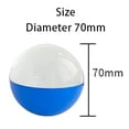 2.7inch crystal ball, video play electronic ball, round 3D ball playing ...