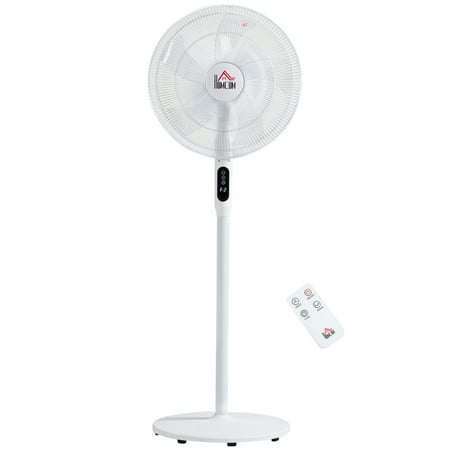 Floor Standing Fan with Remote Control Oscillating Screen Cooling Fan ...