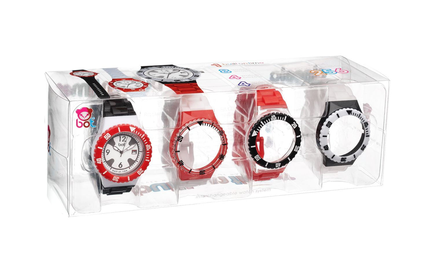 Built On Time interchangeable watch set 4 watches 256 total ...