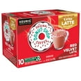 The Original Donut Shop One Step Red Velvet Latte Dark Roast K Cup