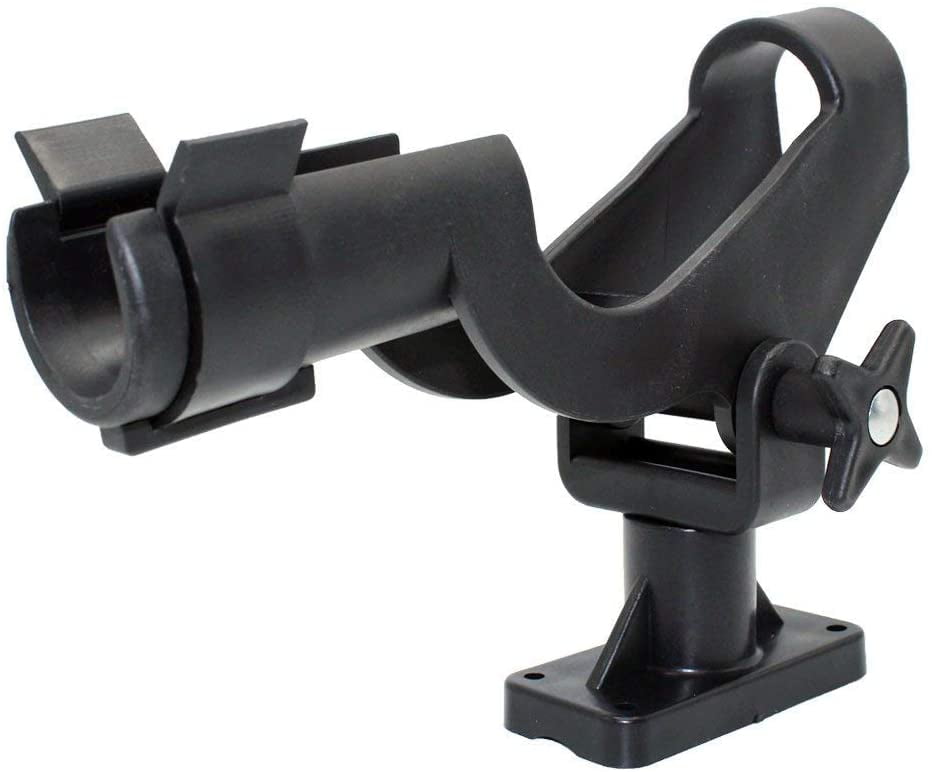 SHADDOCK Fishing Power Lock Rod Holder with 2 Side Rail Mounts ...