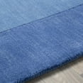 Mark&Day Wool Area Rugs, 6x6 Reims Modern Dark Blue Square Area Rug (6 ...