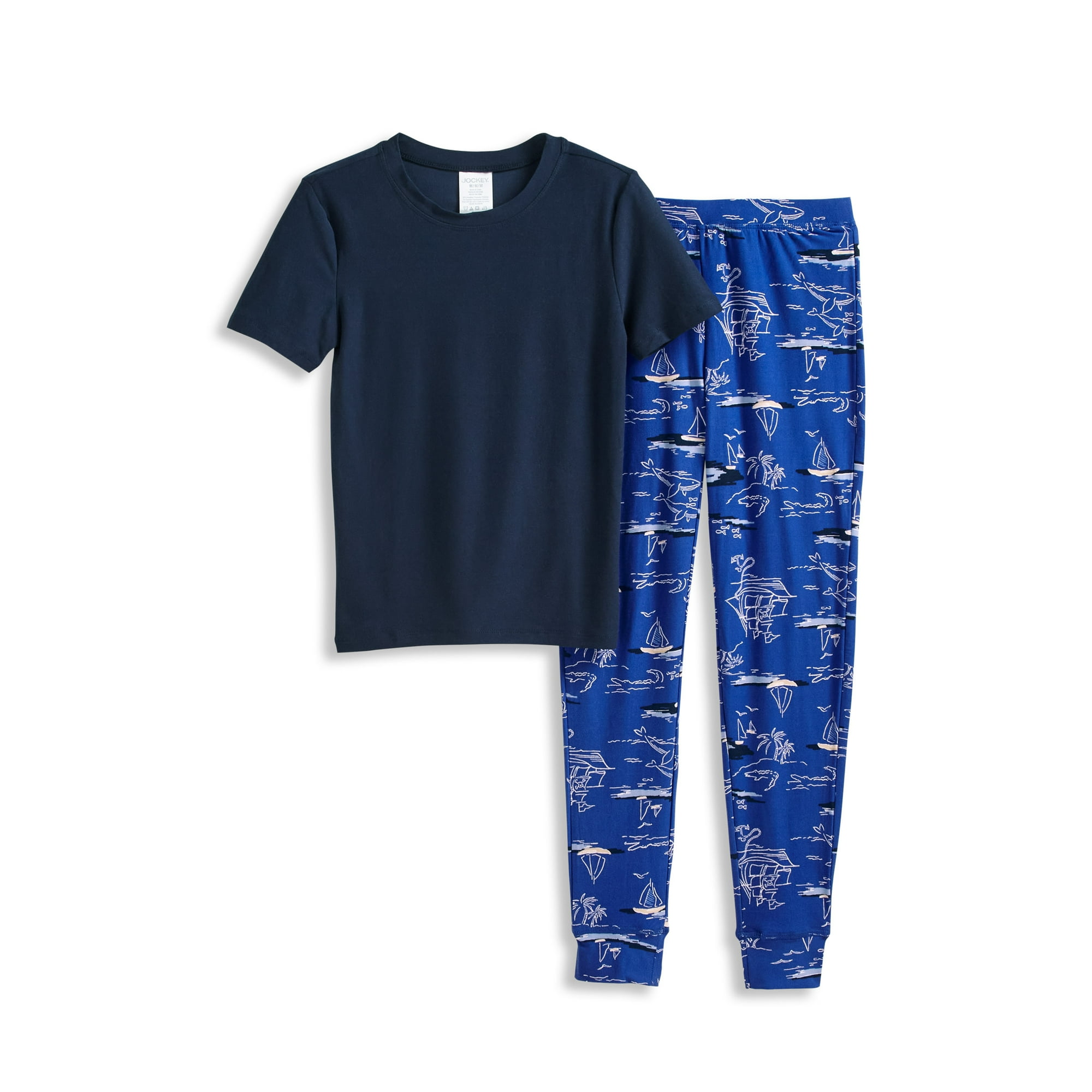 Click here for Jockey Boys Ultra Soft Jogger Sleep Set prices