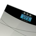 COBY Digital Bathroom Scale with Color Changing LCD Display and BMI ...