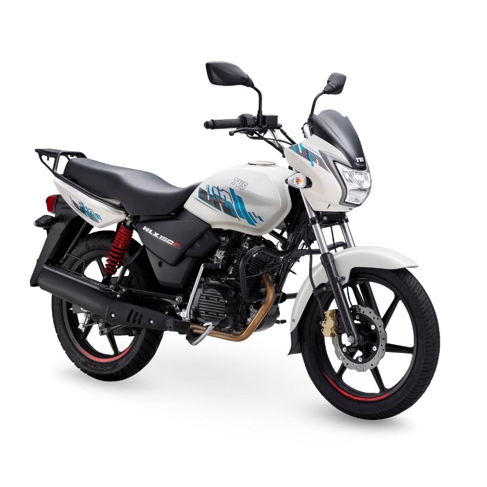 Motocicleta de trabajo TVS HLX 150F 5S 2025 Blanco | Walmart en línea