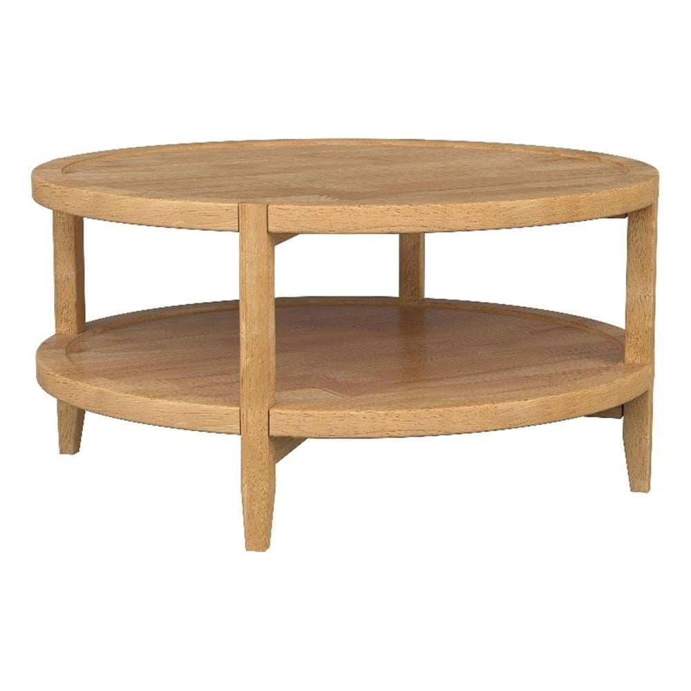 Click here for Coaster Company Camillo Round Solid Wood Coffee Ta... prices