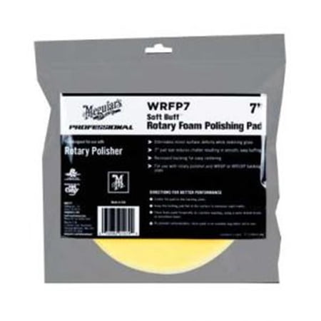 Meguiars MGWRFP7 Pad Polishing Soft Buff Rotary Foam 7 in. | Walmart Canada