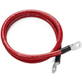 Red 5 Foot 4 AWG Battery Cable by Spartan Power, Positive Only ...