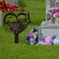 Cemetery Cardinal Memorial Stake, Memorial Plaque, Universal Outdoor ...