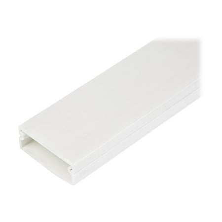 StarTech.com Solid Cable Management Raceway with Adhesive Tape & Cover ...