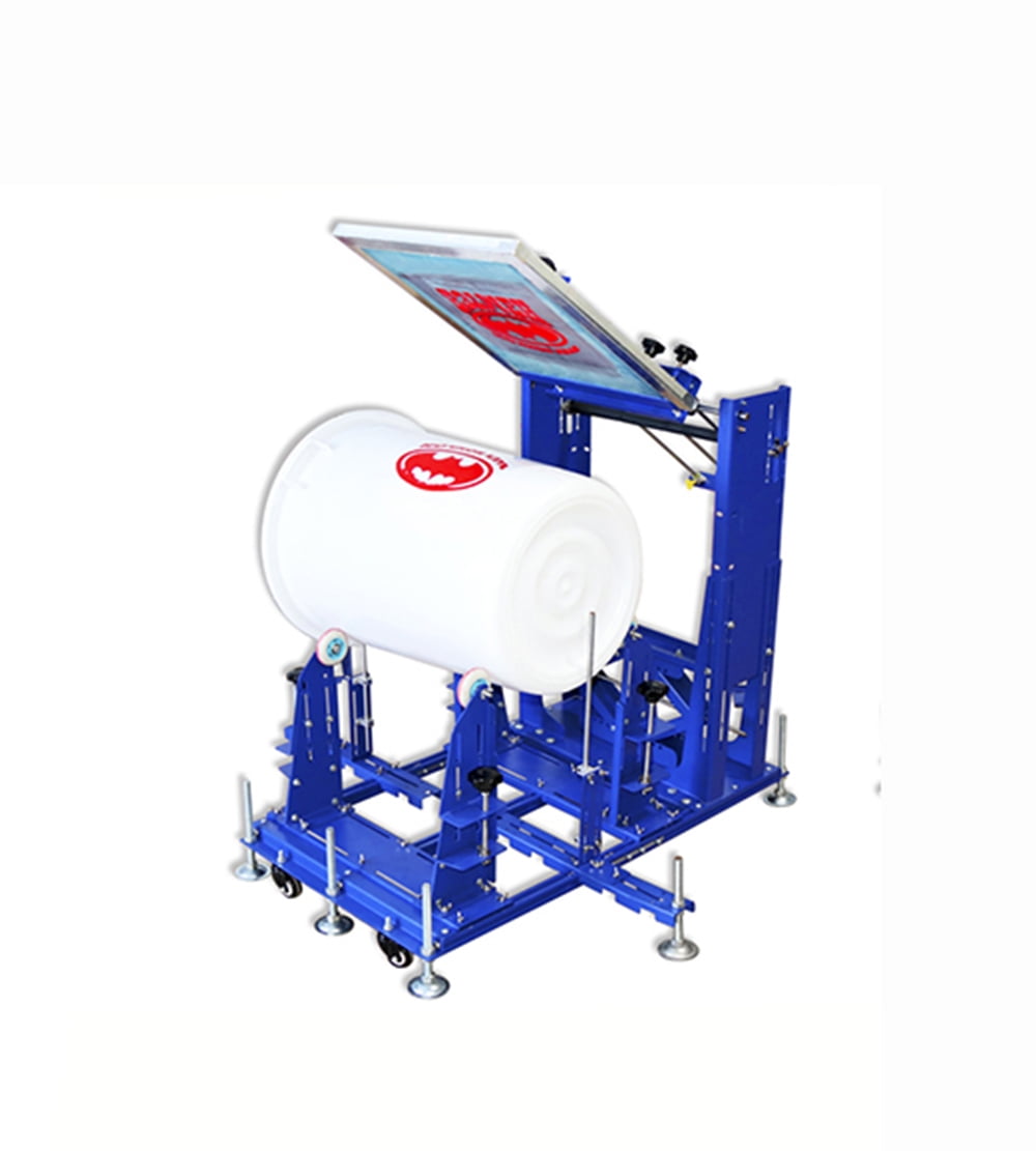 INTBUYING Large Curved Screen Printing Machine 11.8-31.5Inch Diameter ...