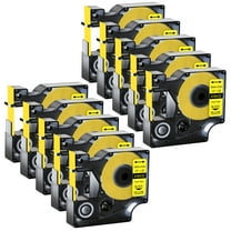 GREENCYCLE 10PK Industrial Flexible Nylon Label Tape Compatible for ...