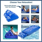 Aqua 76 Supreme Convertible Pool Float Lounger - Walmart.com