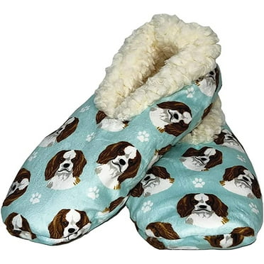 Comfies Womens Boxer, Uncropped Dog Slippers - Sherpa Lined Animal ...