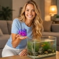 Aquarium Fake Sea Branch Decor with Base – Soft Plastic Handmade Coral ...