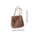 Beach Bags for Women Women Straw Crochet Backpack Flap Drawstring ...