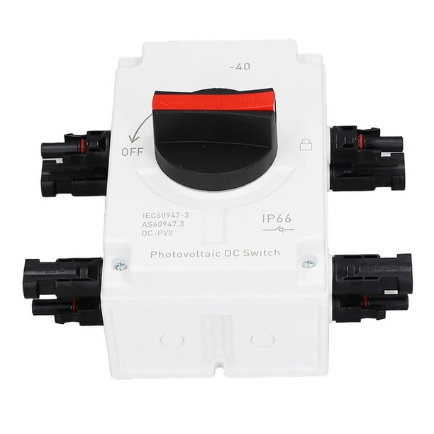 Photovoltaic DC Isolation Switch,DC1000V 32A 4P PV PPVDC Isolation Switch Solar Sink Load ...