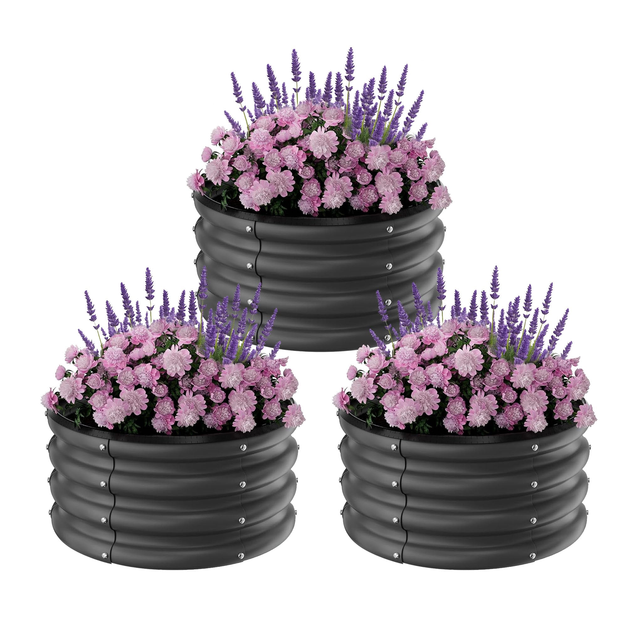 Click here for Beesclover Galvanized Raised Garden Bed Outdoor  3... prices