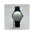 Mondaine Helvetica No1 38mm PVD Steel Silver Dial Quartz Watch MH1 ...