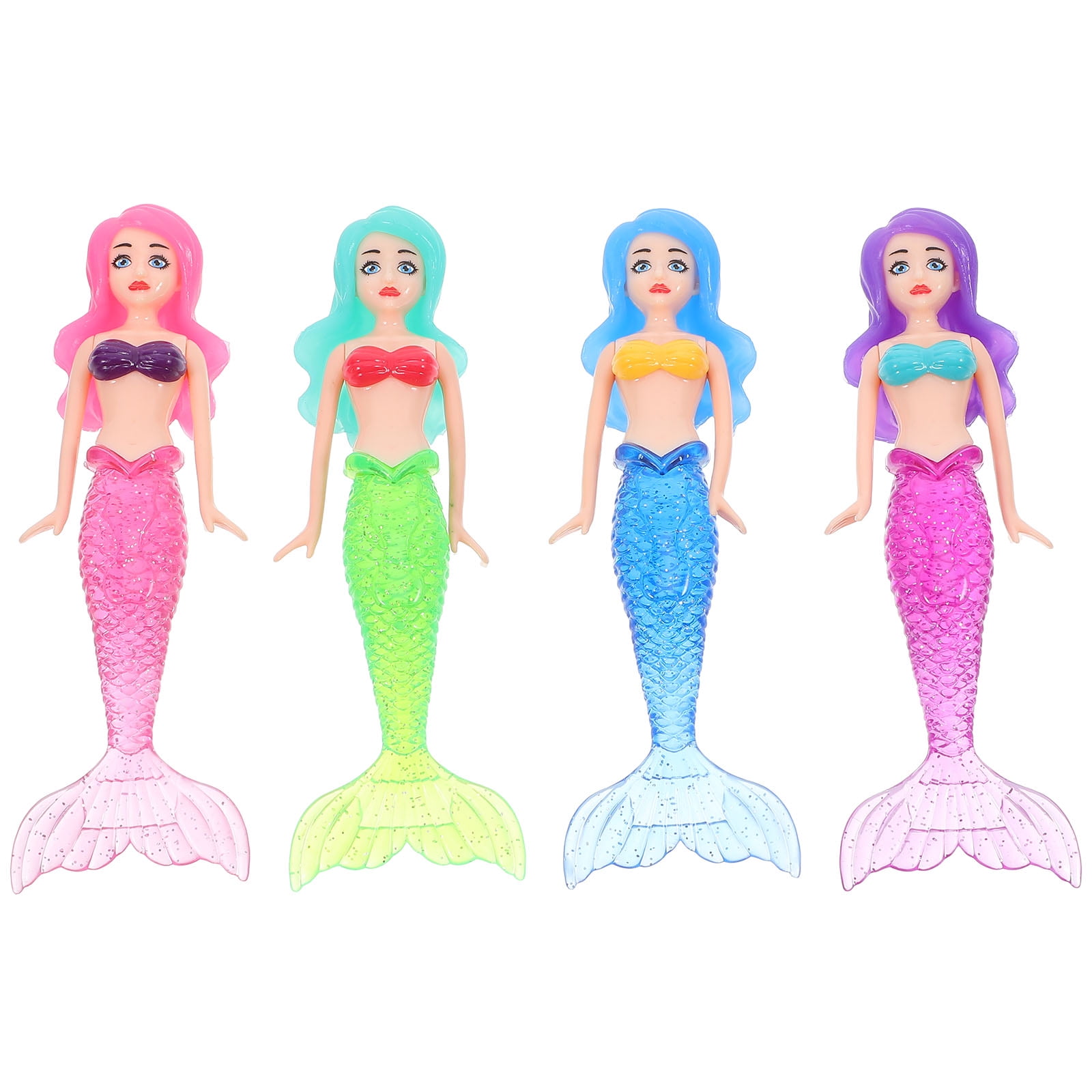 Click here for Movtotop 4pcs Diving Pool Toys Children Mermaid Sh... prices