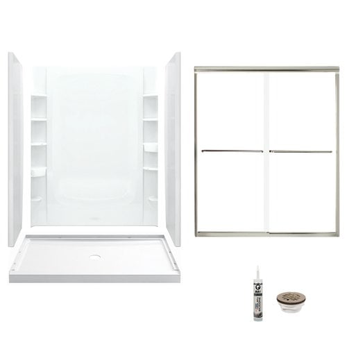 Sterling by Kohler Sterling 60-in x 34-in Shower Kit - Walmart.com